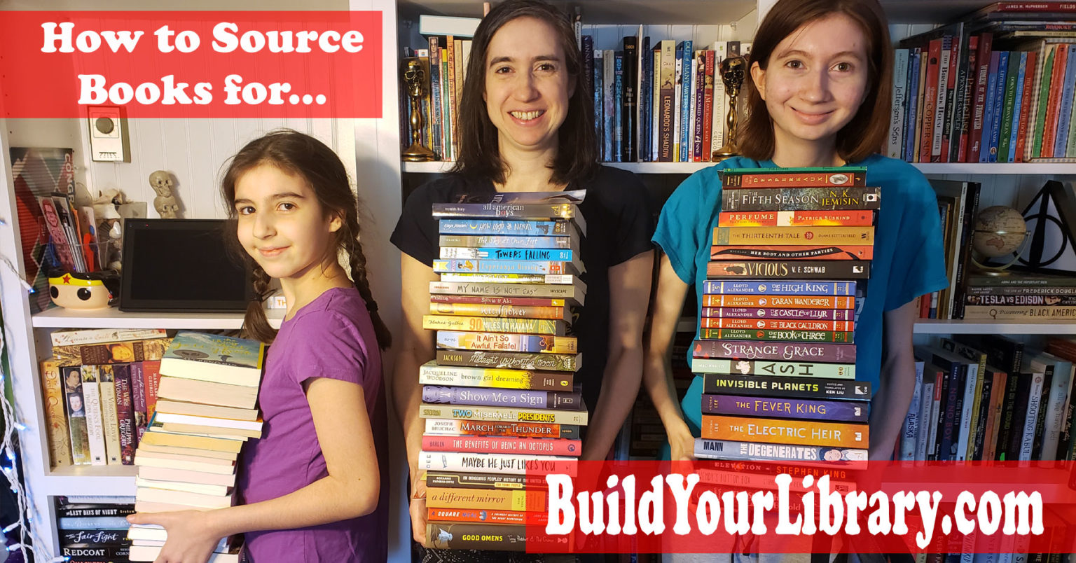 How to Source Books for Build Your Library - Build Your Library