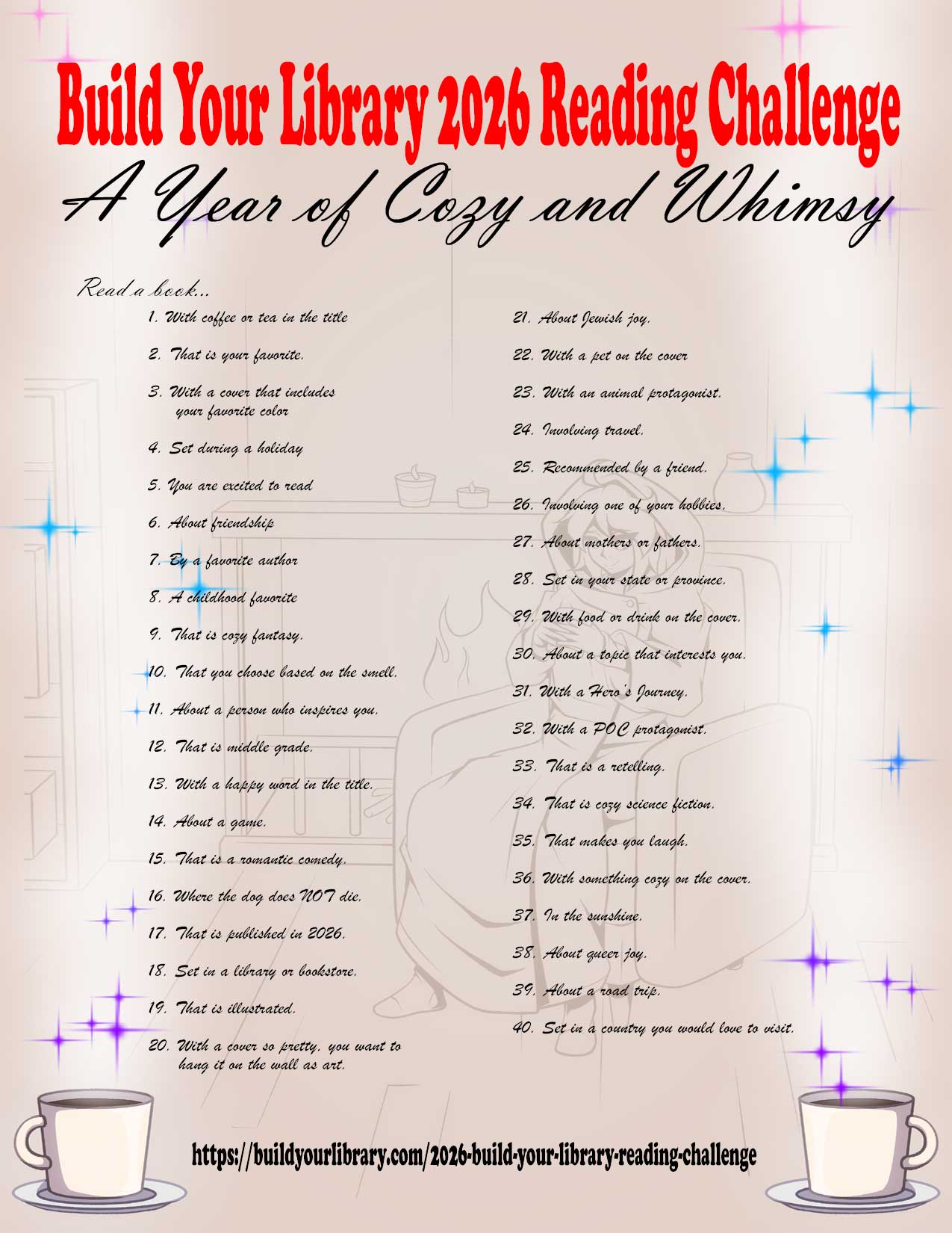 2026 Build Your Library Reading Challenge - Build Your Library